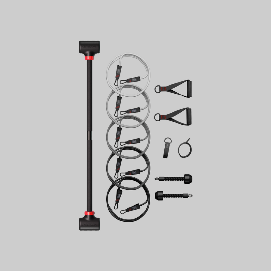 Hyperbell Bundle: Bar, Resistance Bands – Jayflex Fitness
